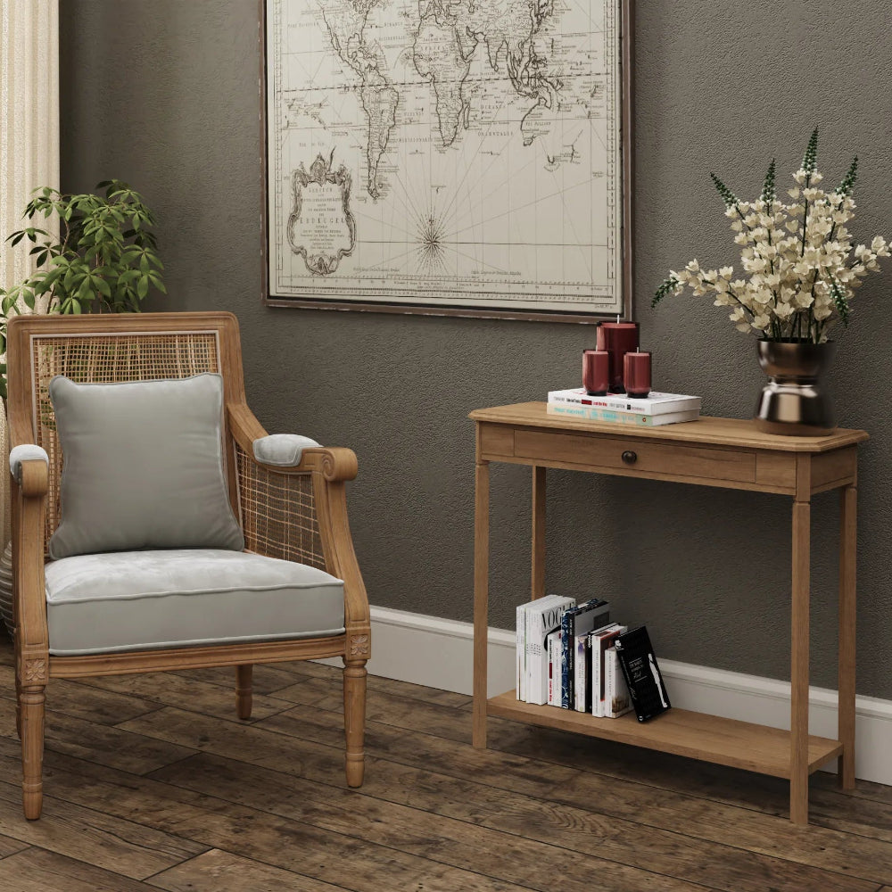 Alice Console Table with Shelf – Town & Country Interiors