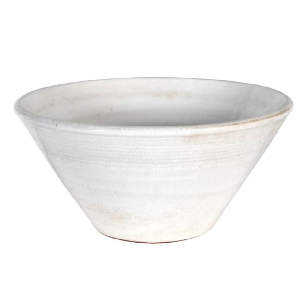 Cream Distressed Ceramic Bowl – Town & Country Interiors